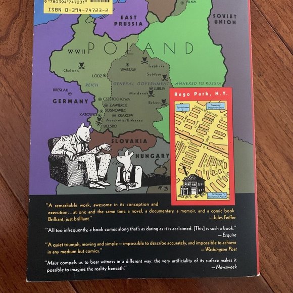 MAUS | Other | Maus Volumes I And Ii Art Spiegelman 986 1991 Banned ...
